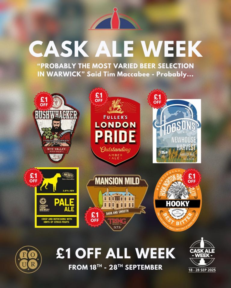 Cask Ale Week at The Fourpenny